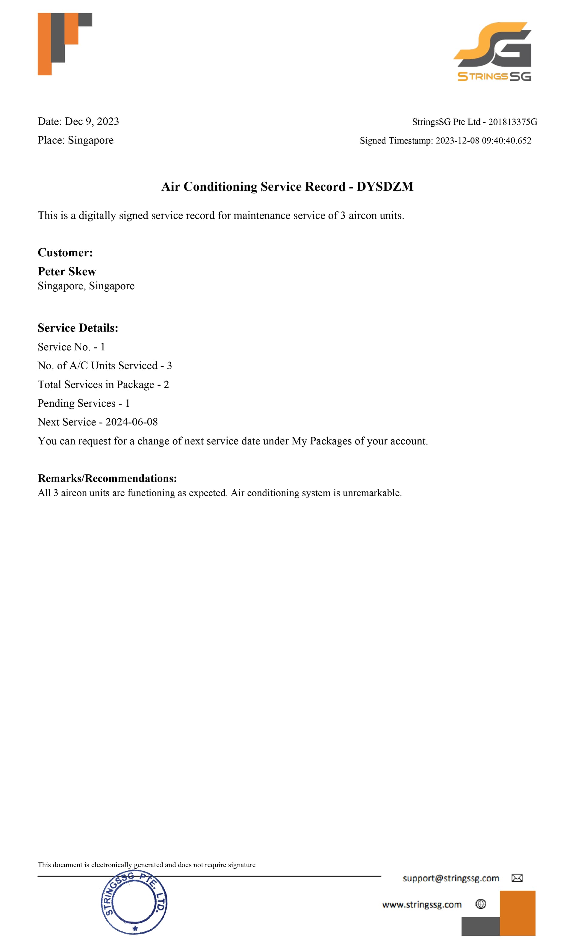 Aircon Servicing Annual Package for Tenants & Home Owners